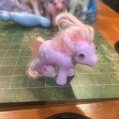 Vintage G1 My Little Pony Baby Lickety Split -Pink Ice Cream-MLP | eBay