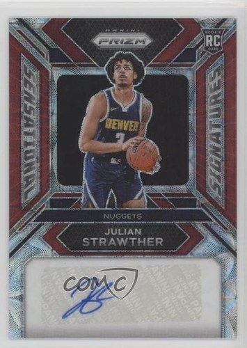 2023-24 Panini Prizm - Sensational Signatures Julian Strawther #SS-JI ...