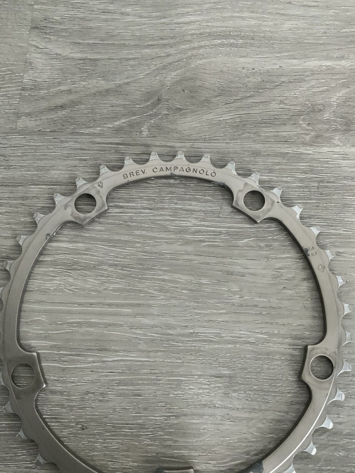 CAMPAGNOLO RECORD CHAIN RINGS (2) 53-39 TOOTH 135 BCD 10 SPEED | eBay