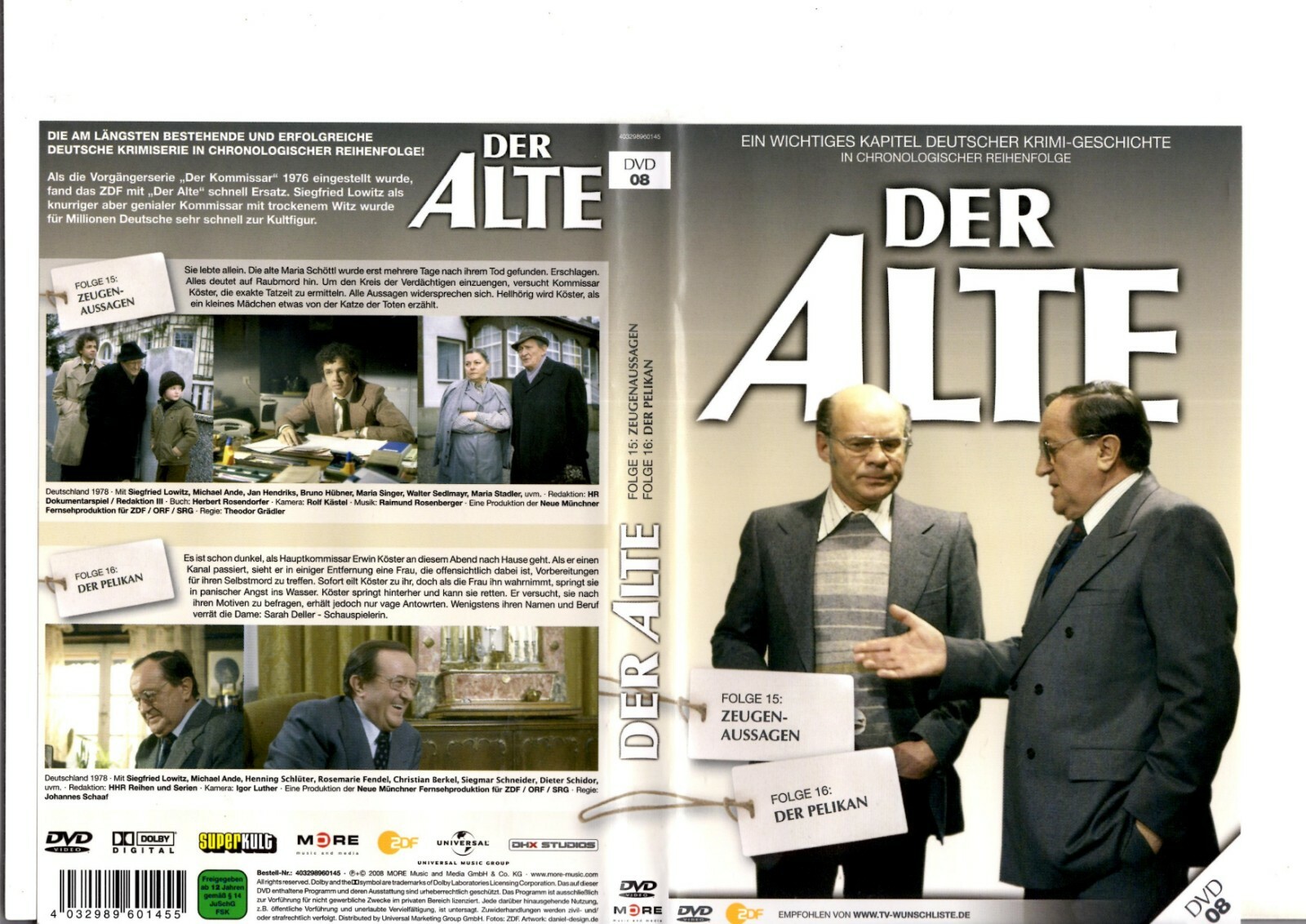 Der Alte - DVD 8 (2008) DVD r01 | eBay