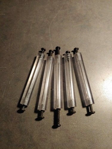 Plastic solid core STAND OFFS. For a layered Neon Sign. | eBay