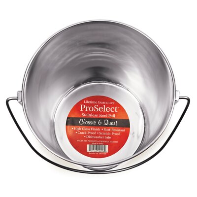 ProSelect Heavy Duty Stainless Steel Pails 6 Quart | eBay