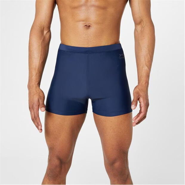 MENS NAVY SLAZENGER TRUNKS SWIMWEAR SWIM SWIMMING POOL BOXERS PANTS ...