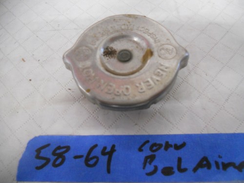 OEM Corvette 1958 1964 Radiator pressure relief cap | eBay