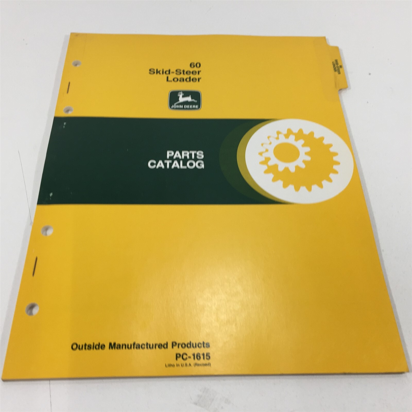 Genuine John Deere 60 Skid Steer Parts Catalog PC-1460 Dealer 1978 | eBay