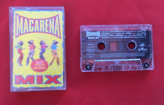 Macarena Mix Compilation 1995 Audio Cassette K7 Bon Mint (NM) Modern ...