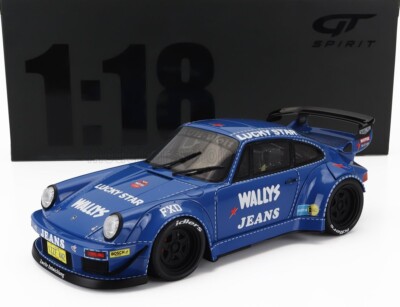 GT Spirit PORSCHE 911 964 RWB COUPE 1993 ARROW BLUE LE1500 1/18 Scale ...