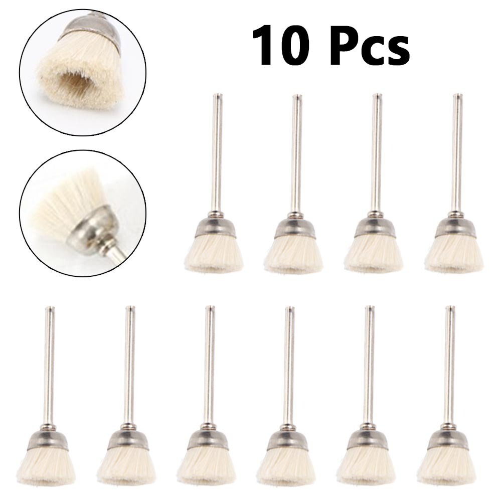 Abrasive Polishing Brushes 10pcs Wool Brushes For Wood Carving and ...