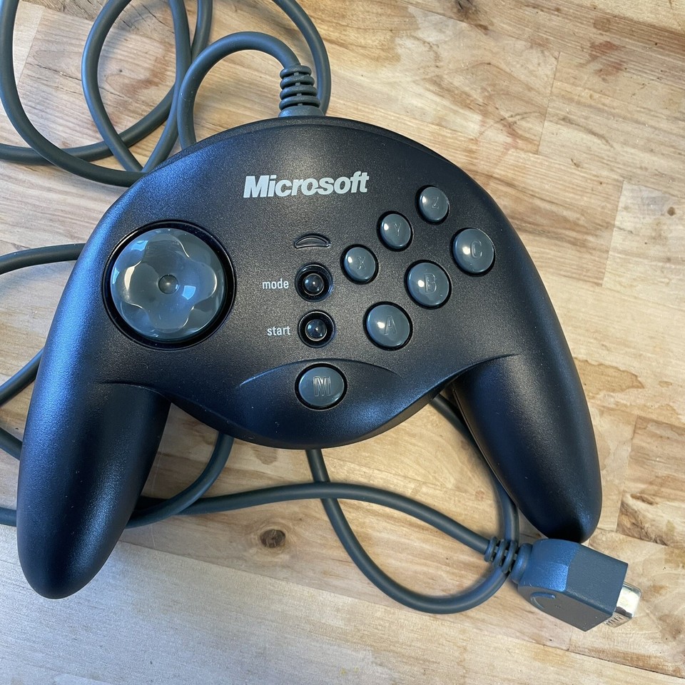 Microsoft Sidewinder 90873 PC Game Pad Controller excellent working ...