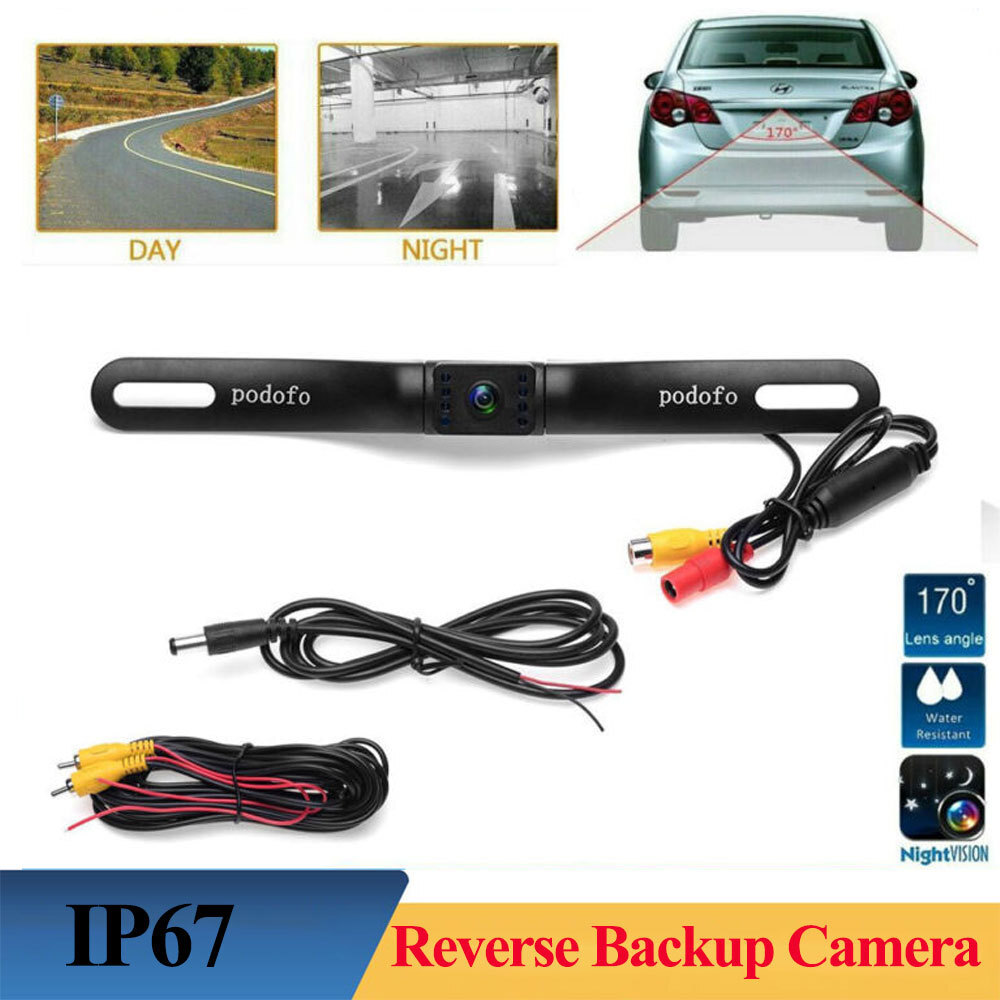 Car Rear View Backup Reverse Parking Camera Waterproof 170° CMOS HD ...