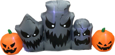 8ft Gemmy Airblown Inflatable Prototype Halloween Spooky Tombstones ...