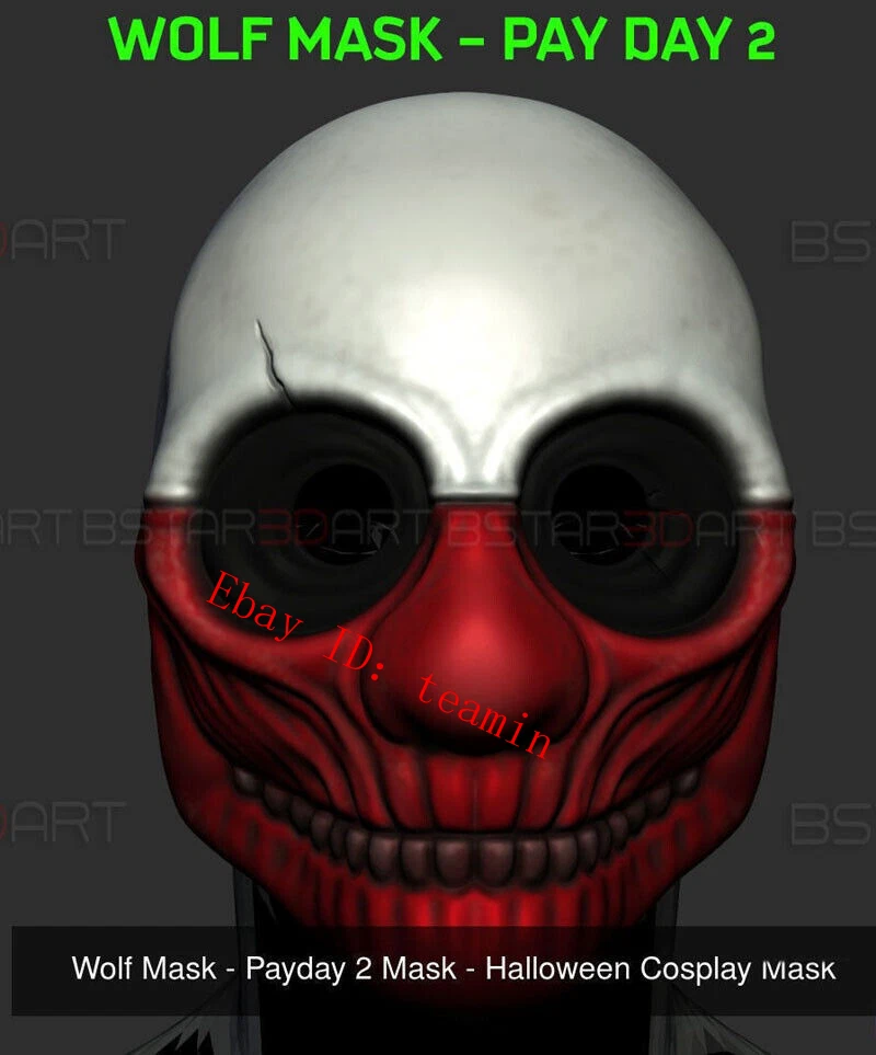 Payday 2 Rare Masks