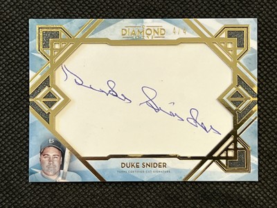 2020 Duke Snider Topps Diamond Icons Cut Signatures #CS-DS 4/4 | eBay