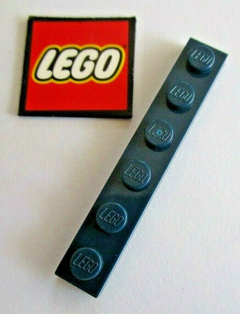 LEGO 1x6 PLATES (Pack of 6) - Design 3666 - Select Colour - FREE ...