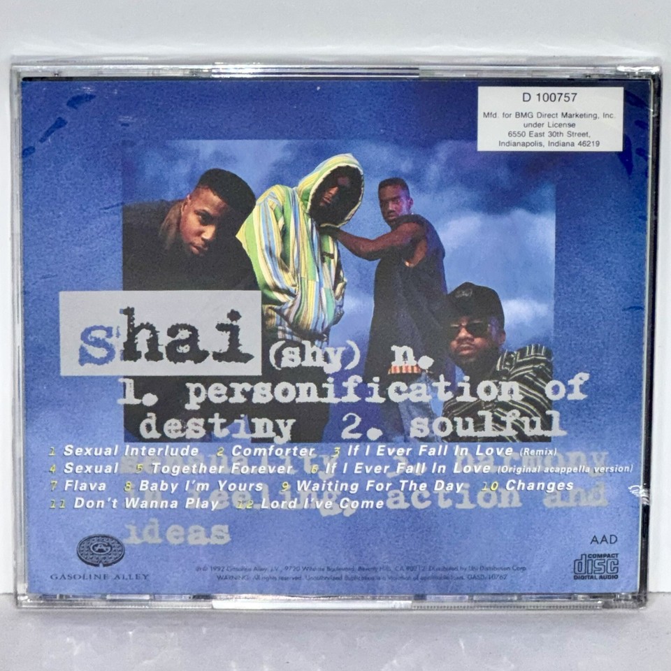 Factory Sealed (shrink wrapped) …If I Ever Fall in Love by Shai CD ...