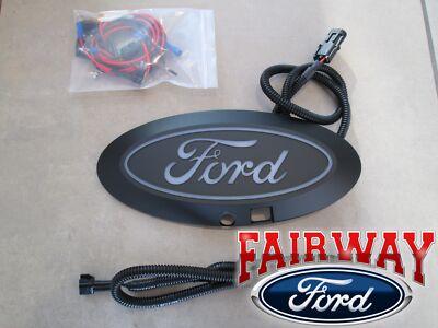 21 thru 23 F-150 OEM Ford Lighted Grille Emblem w/ Halogen Headlamps ...