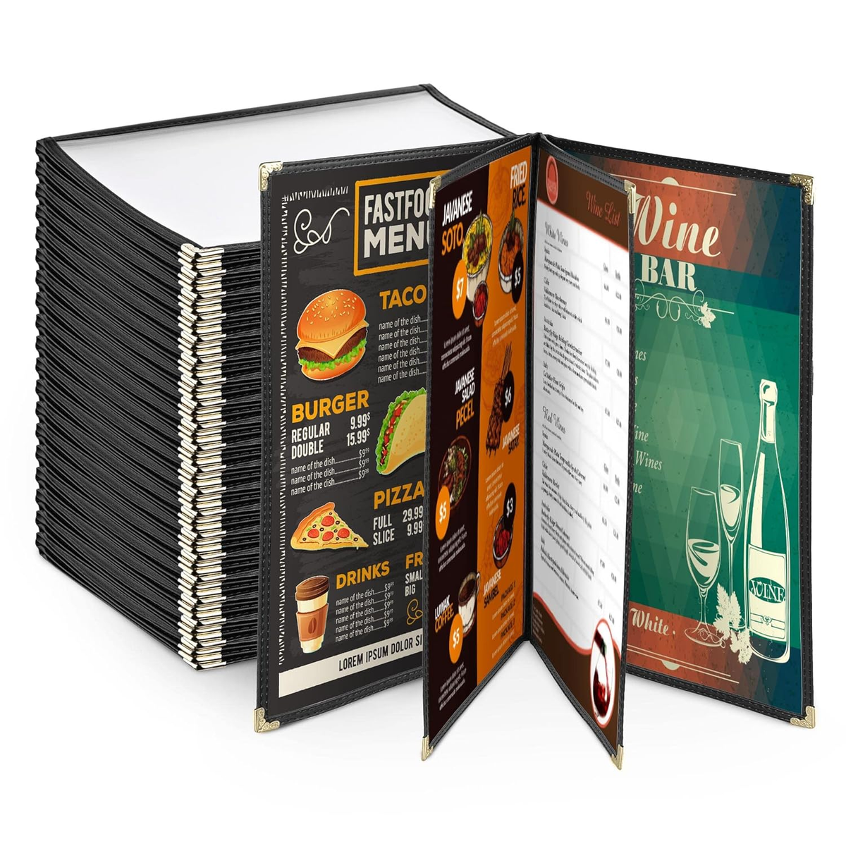 Restaurant Menu Covers For