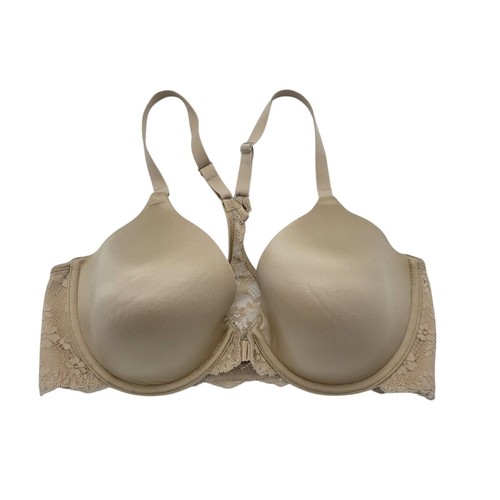 Maidenform Underwire Bra Size 34D One Fab Fit Beige Extra Coverage ...