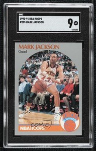 Mark Jackson 1990 Hoops #205 Base (Menendez Brothers in Background ...