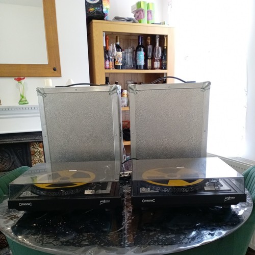 Citronic CS 300D DJ turntable Performer vinyl record player X2 | eBay UK