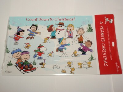 Hallmark Peanuts Snoopy Advent Calendar | eBay