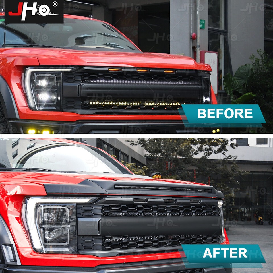 Bug Shield Hood Deflector Guard Bonnet Protector For Ford F150 Raptor ...