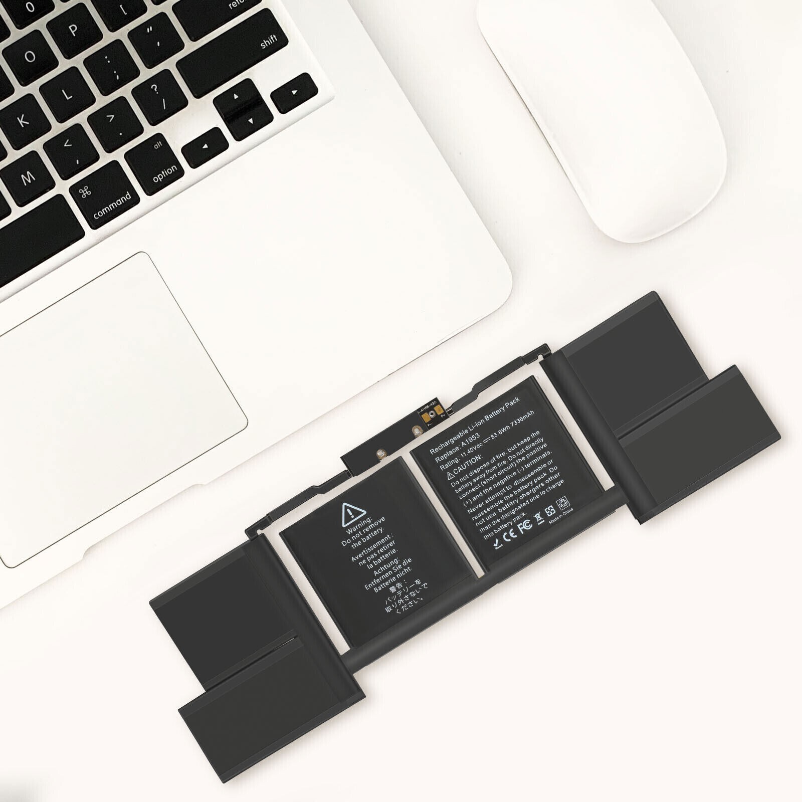 A1953 A1990 Battery For Apple MacBook Pro 15" A1990 Mid 2018 2019 EMC ...