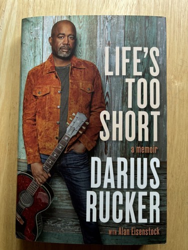 Autographed Book Darius Rucker Life’s Too Short JSA Signed Auto | eBay