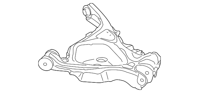 Lower Control Arm Right Rear 4F0505312M OEM Audi S6 for sale online | eBay