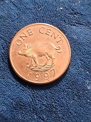 1997 Bermuda 1 Cent Coin, KM44b Uncirculated | eBay