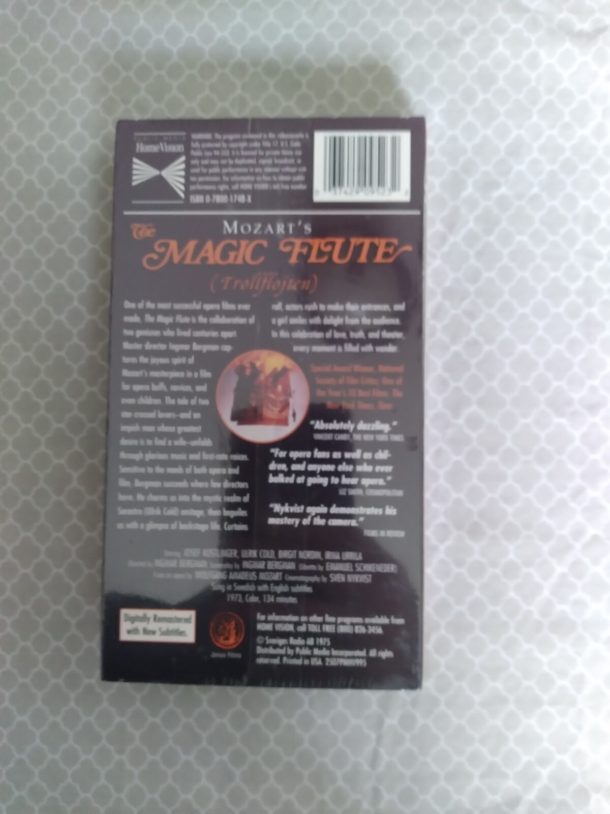 The Magic Flute (VHS, 1995) for sale online | eBay