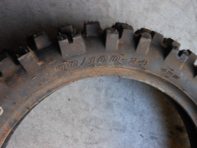 Dunlop Sports D756 110/90/19 Motocross Motorcycle Tire Dirtbike Trail ...
