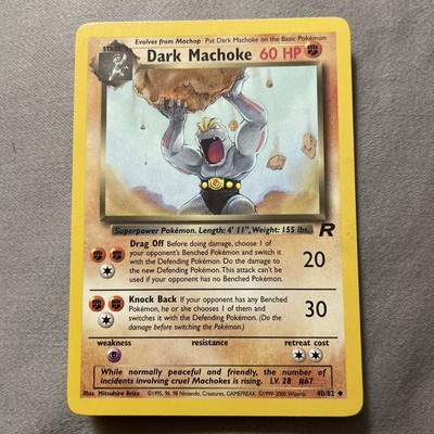 Pokemon Dark Machoke 40/82 Team Rocket | eBay