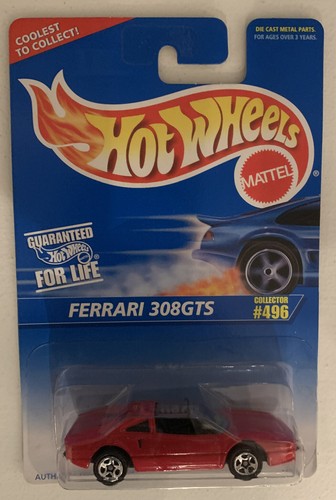 Hot Wheels Red Ferrari 308GTS - #496 - Magnum PI Car | eBay