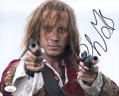 RHYS IFANS Hand Signed NEVERLAND 8x10 Photo In Person Autograph JSA COA ...