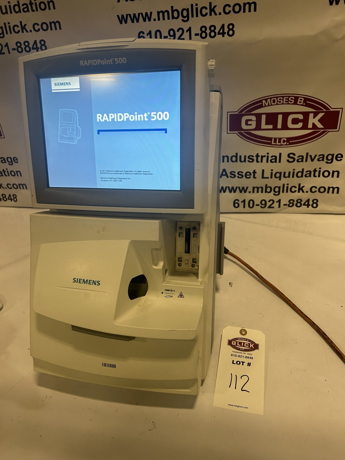 SIEMENS RAPIDPOINT 500 BLOOD GAS MONITOR (Copy) | eBay