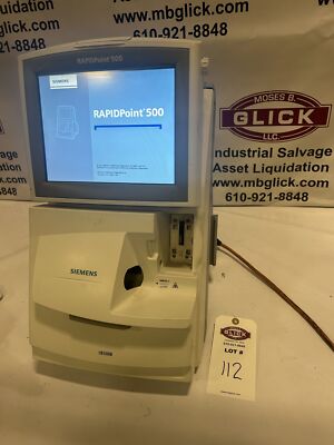SIEMENS RAPIDPOINT 500 BLOOD GAS MONITOR (Copy) | eBay