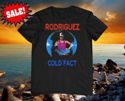 New Sixto Rodriguez Music Star Heavy Cotton Black Full Size Unisex T ...