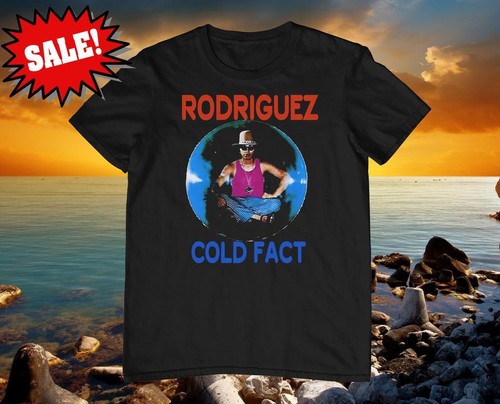 New Sixto Rodriguez Music Star Heavy Cotton Black Full Size Unisex T ...