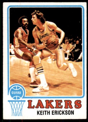 1973-74 Topps Basketball Keith Erickson Los Angeles Lakers #117 | eBay