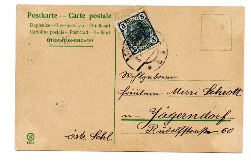 AK, NEUJAHR, ca. 1906, SIGNIERT MAILICK, WINTERWALD, HIRSCH, ÖSTERREICH ...