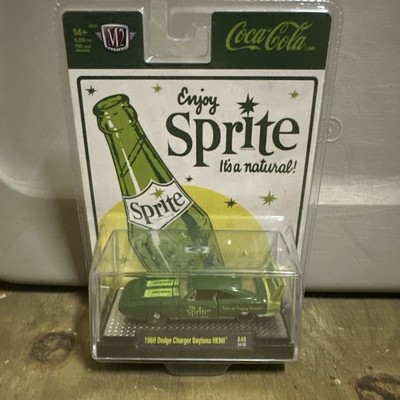 M2 Machines Coca-Cola Sprite 1969 Dodge Charger Daytona HEMI A46 Green ...