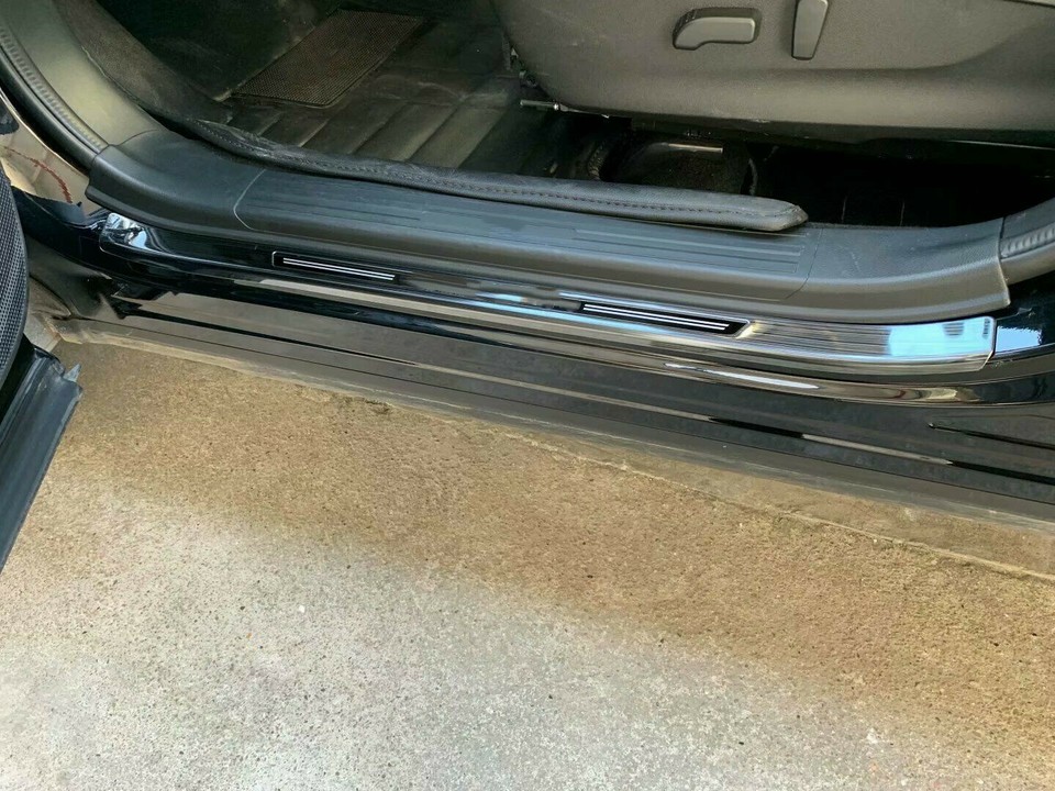 For Subaru Forester Accessories Door Sill Protector Cover Scuff Plate ...