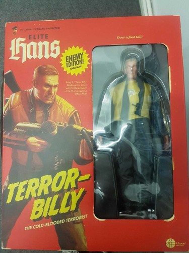 TERROR BILLY ACTION FIGURE (ELITE HANS) COLLECTIVE ITEM BRAND NEW £13. ...