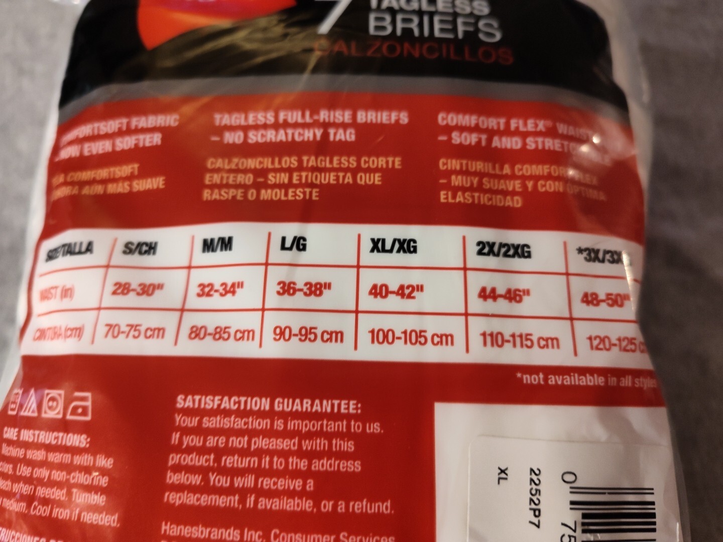 Hanes Mens Briefs Tighty White 6 Pack 42 Vintage USA 1997 underwear ...