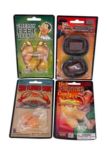 CANDY PRANK KIT v1.0 - Blue Mouth Garlic Fart Fish Salty Nasty Taste ...