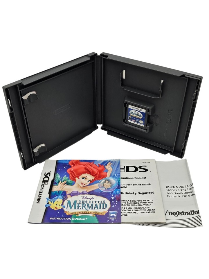 Disney's The Little Mermaid (Nintendo DS) Complete With Manuals CIB ...