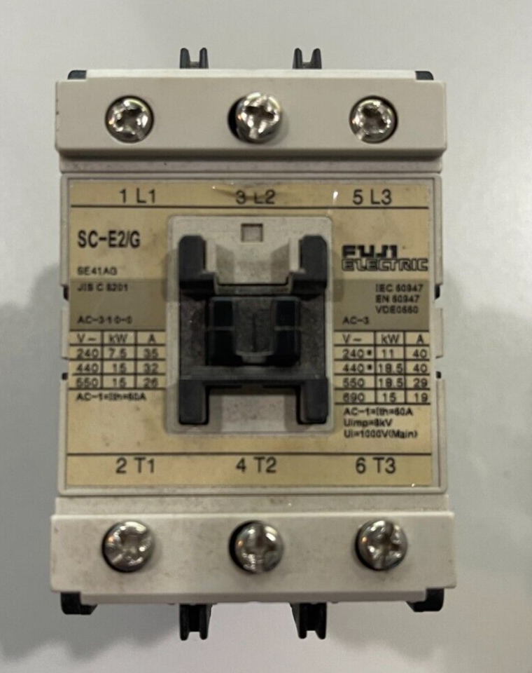 FUJI ELECTRIC SC-4-1/G JISC 8201 CONTACTOR/SWITCH | eBay