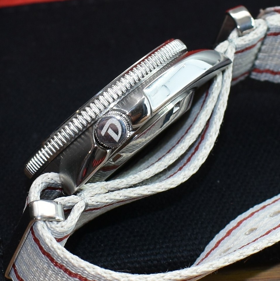 Detroit Mint Rally Diver Green Light Automatic Watch | eBay