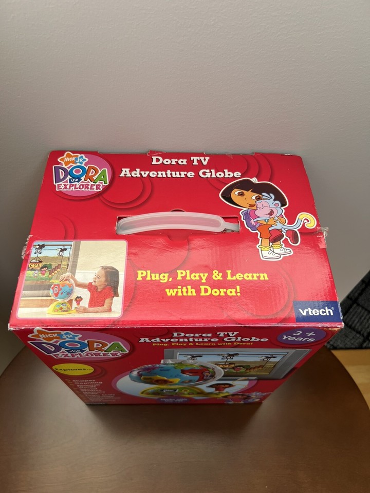 VTech Dora The Explorer TV Adventure Globe Plug N Play Game NEW In Box ...